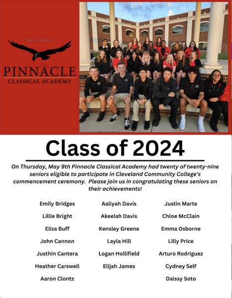 Pinnacle Classical Academy - Congratulations to the Class of 2024